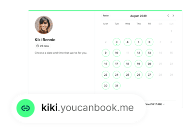 Configurable Booking Form - YouCanBookMe