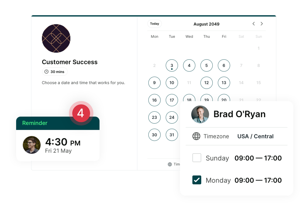 Powerful scheduling tool for individuals - YouCanBookMe