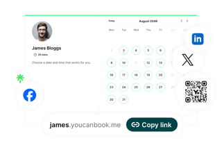 How to set up our scheduling tool online - YouCanBookMe