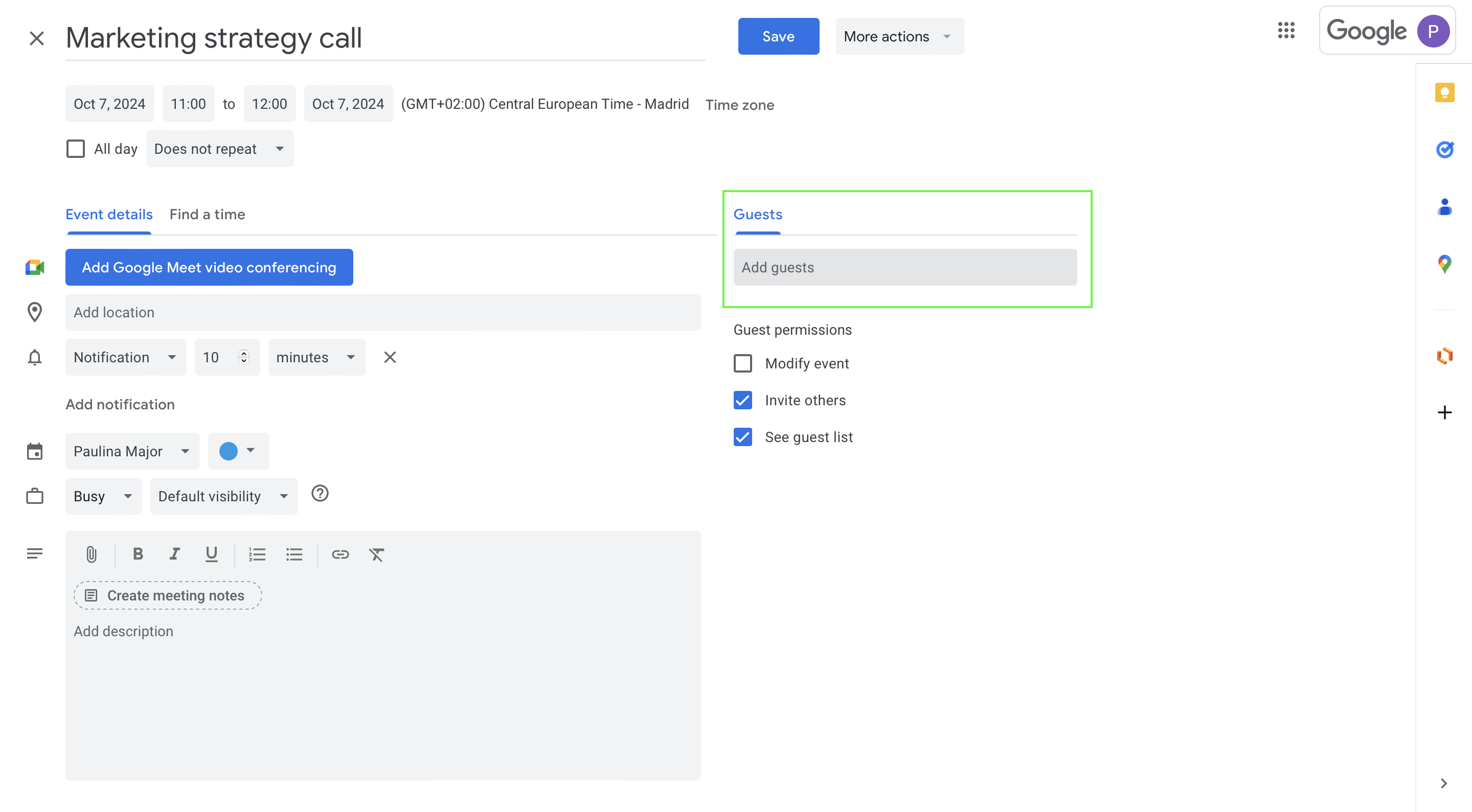 How to Share a Google Calendar Step by Step