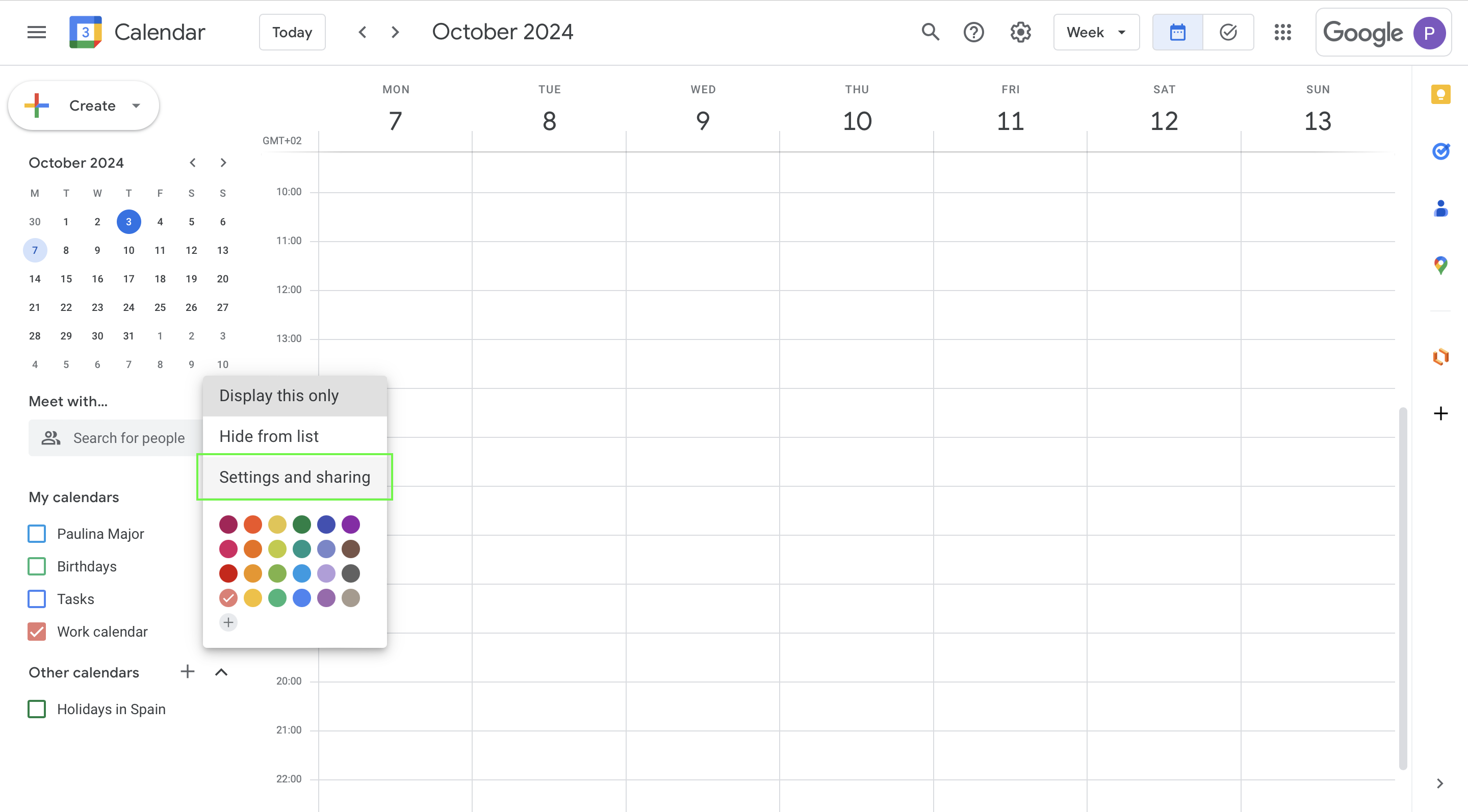 How to Share a Google Calendar Step by Step